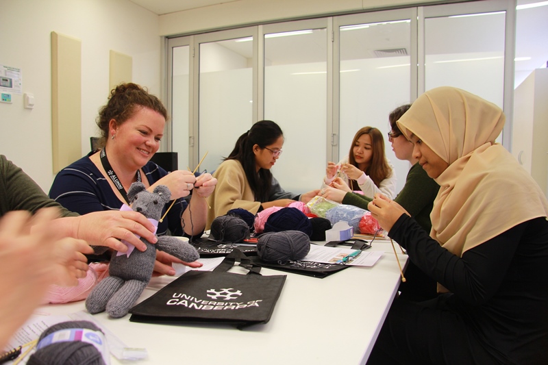 A close knit community all sewn up at UC - University of Canberra