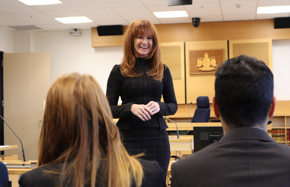 International advocate inspires UC law students - University of Canberra