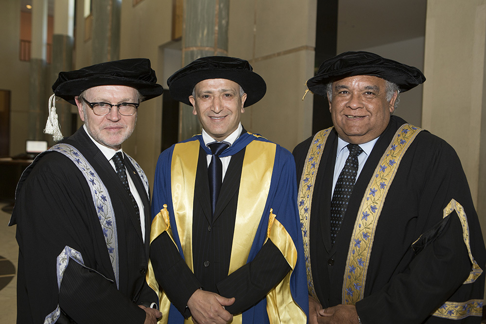 Muslim community leader awarded honorary doctorate - University of Canberra