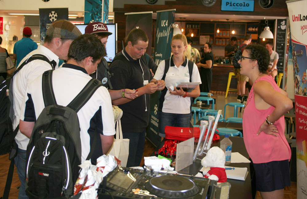 High school students check out UC - University of Canberra