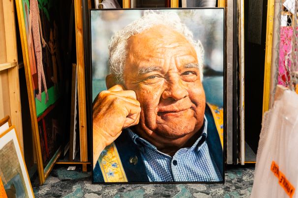 Portrait unveiled to farewell former UC Chancellor Professor Tom Calma ...