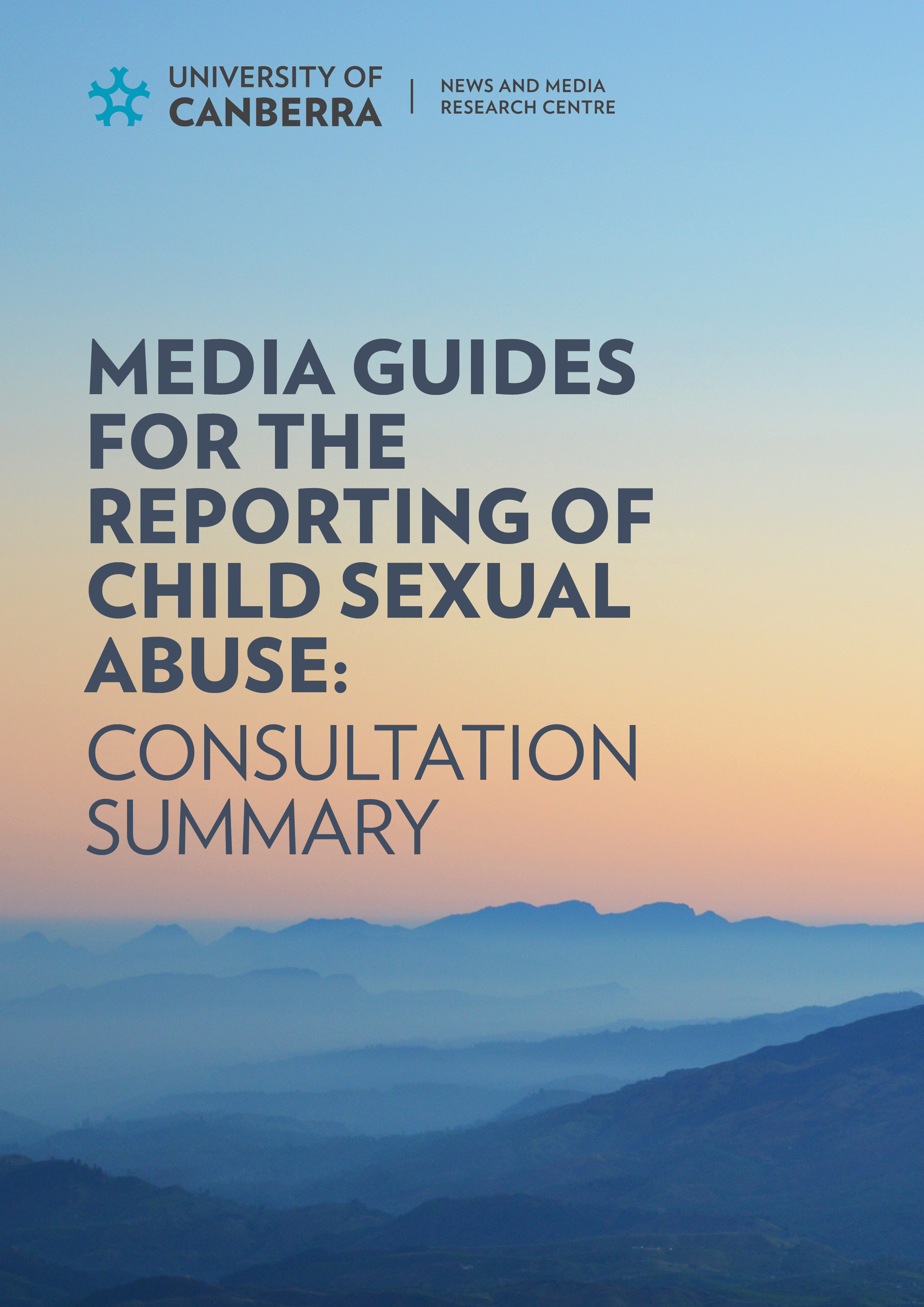 The Media Guides for Reporting on Child Sexual Abuse Project ...